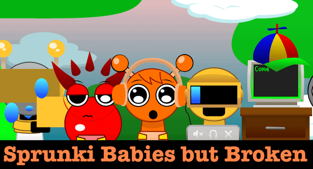 Sprunki Babies Broken - Play Online on Sprunki Mods